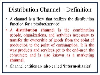 Unit 6 part_2_distribution_channel_management | PPTX
