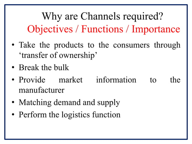 Unit 6 part_2_distribution_channel_management | PPT