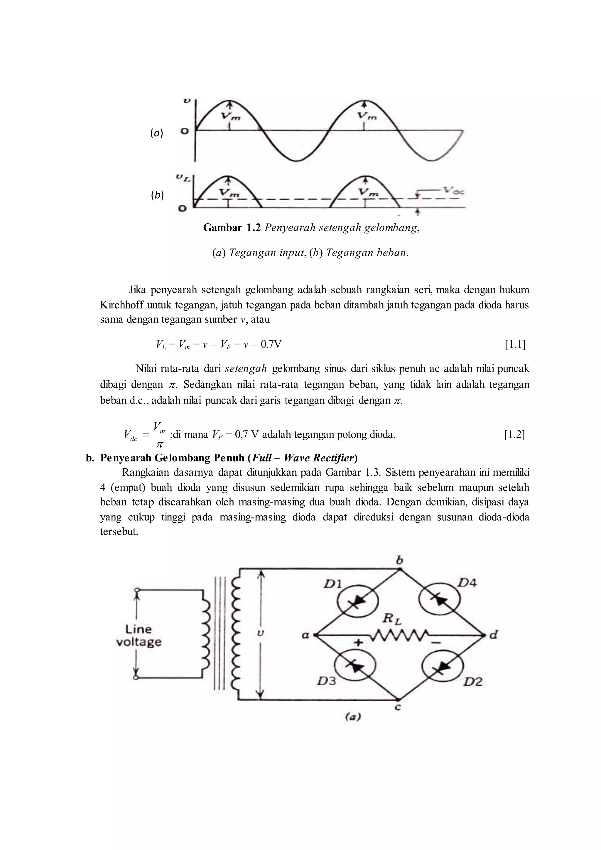 Unit 6 penyearah gelombang | DOCX