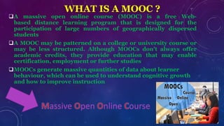 Mooc presentation | PPT