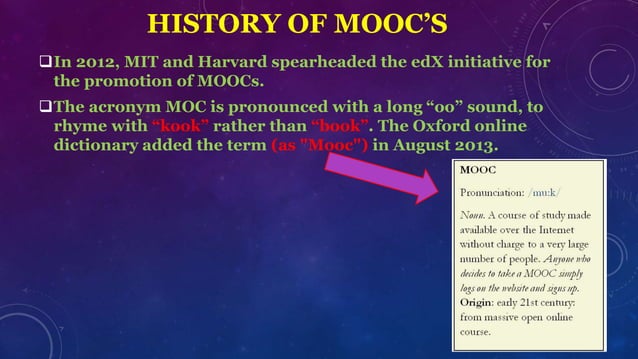 Mooc presentation | PPT