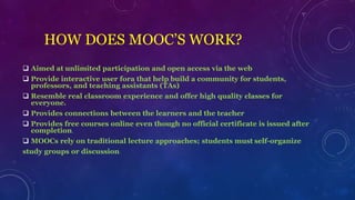 Mooc presentation | PPT