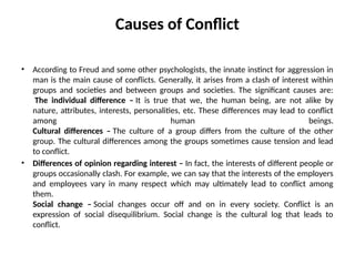 Principles of Management and conflict resolution | PPTX