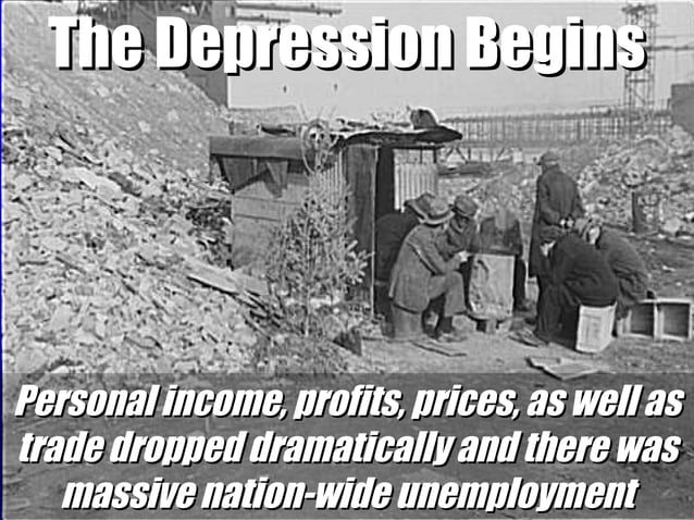 Unit 6 powerpoint #2 (the great depression causes of the great ...