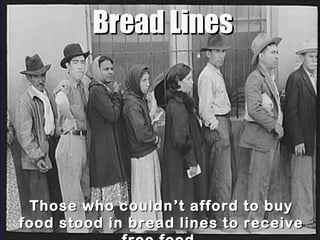 Bread Lines During The Great Depression