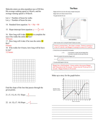 Unit 6 practice 1 solutions | DOCX | Track and Field | Sports