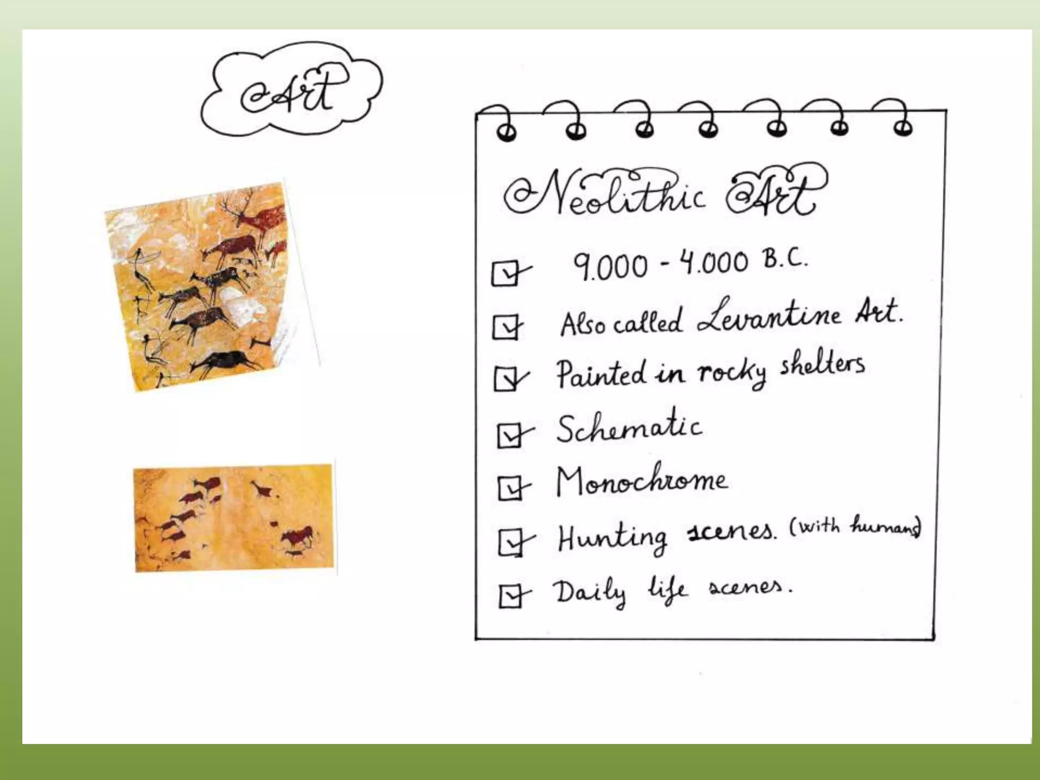 Unit 6: Prehistory. Visual map. | PPTX