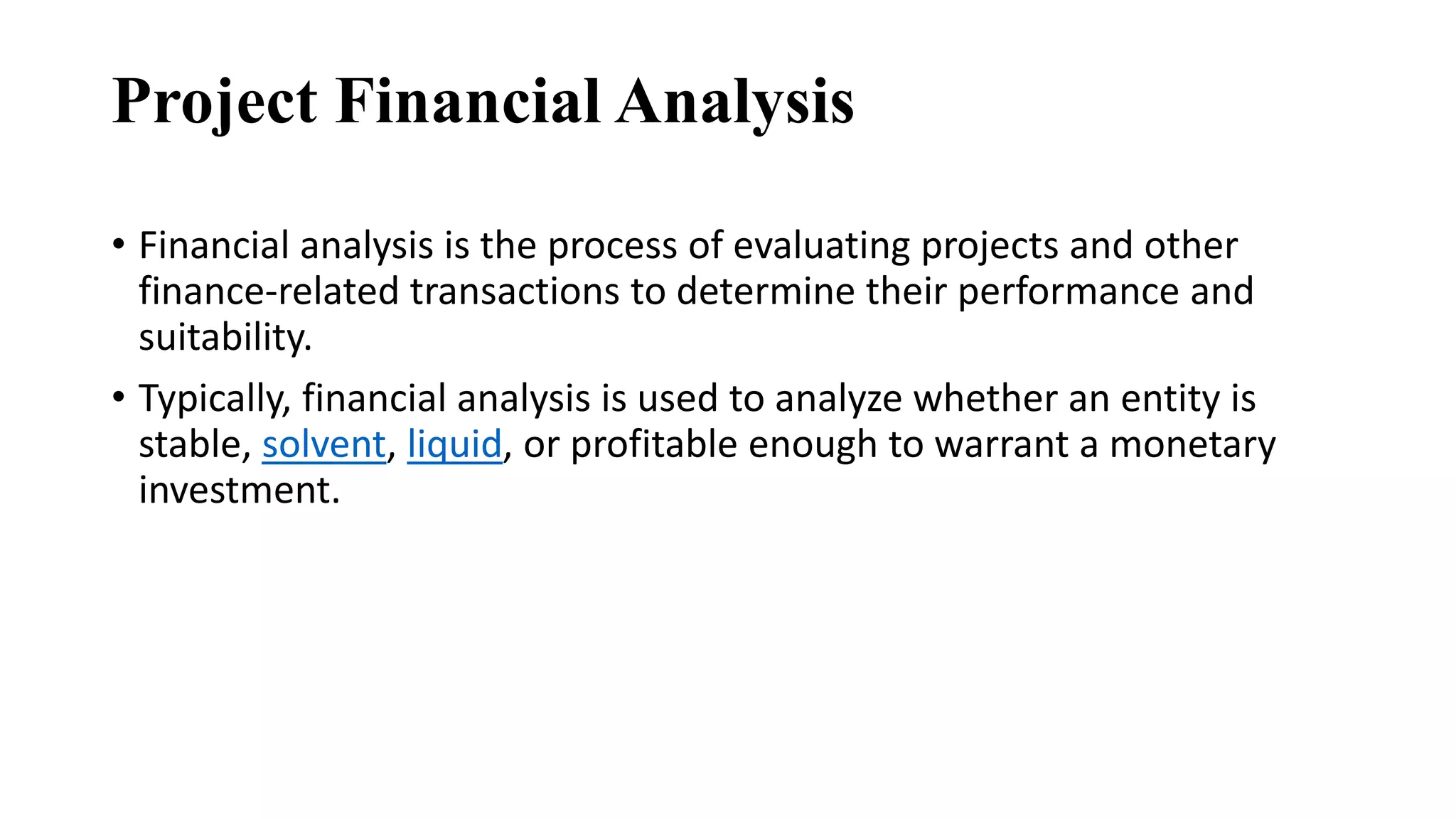 Unit 6 Project Financial Analysis Methods.pptx | Stocks and Bonds ...