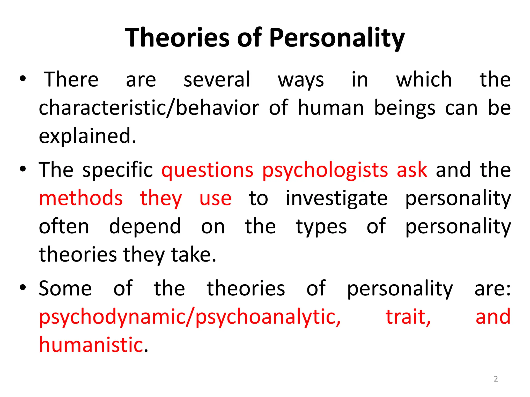 UNIT 6 Psychology of Personality.wsufreshman | PPTX