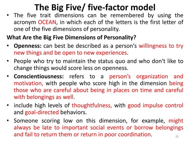 UNIT 6 Psychology of Personality.wsufreshman | PPTX