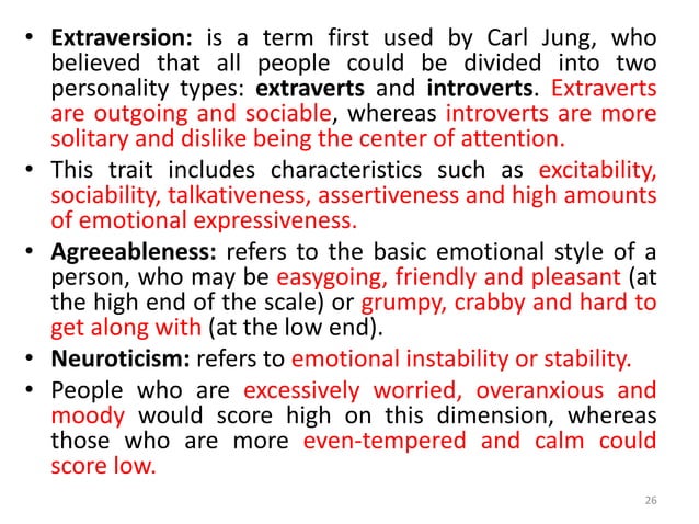 UNIT 6 Psychology of Personality.wsufreshman | PPTX