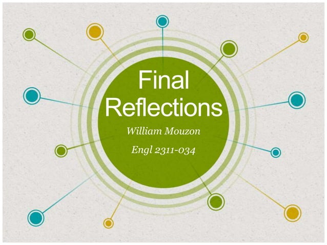 Unit 6 reflection | PPT