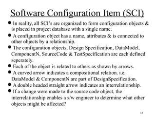 Unit 6 Software Configuration Management | PDF