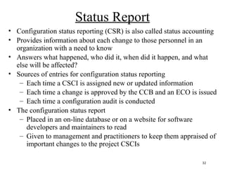 Unit 6 Software Configuration Management | PDF