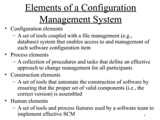 Unit 6 Software Configuration Management | PDF