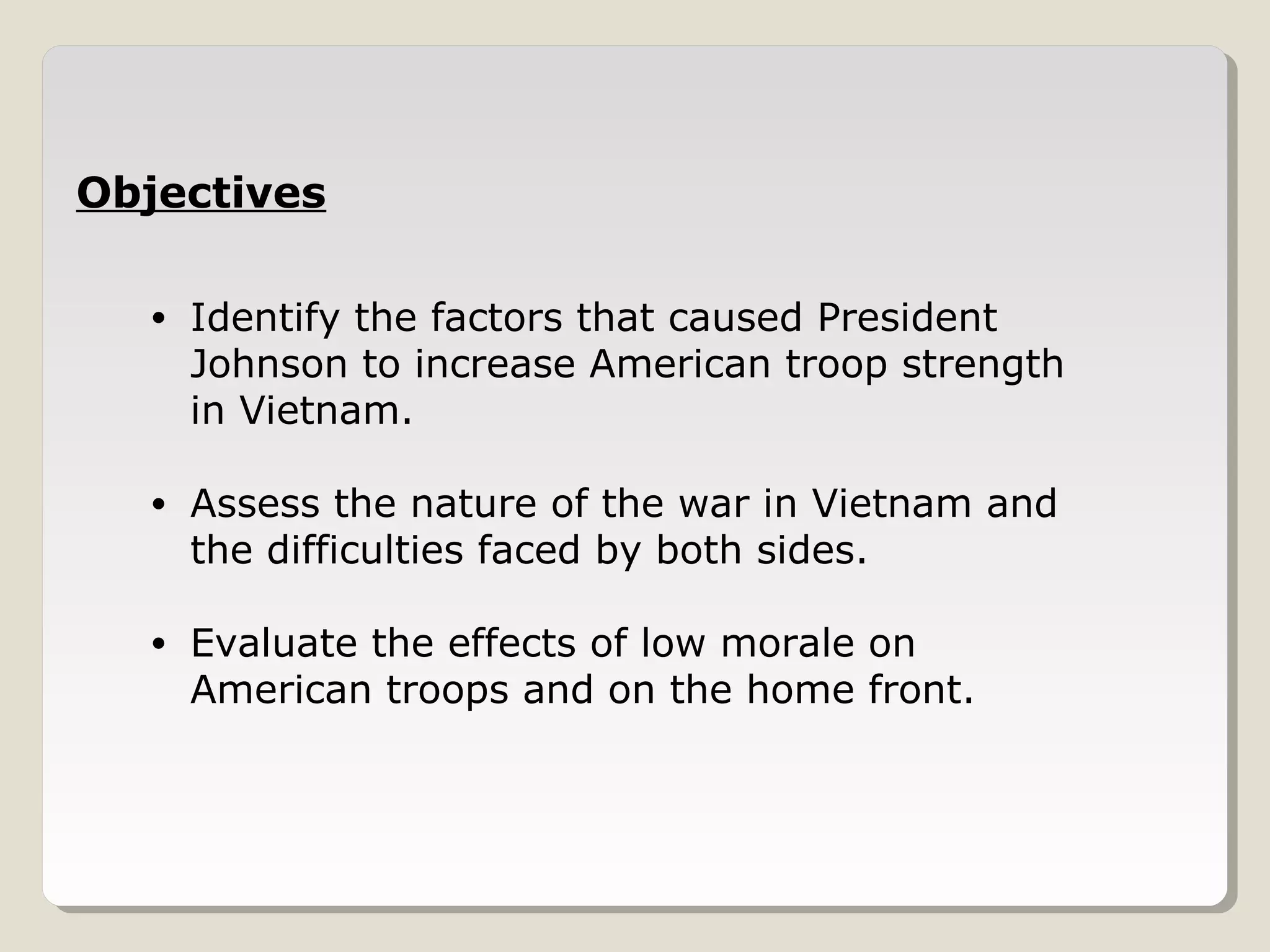 Unit 6 section 2 lesson 2 us involvement grows | PPT