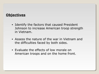 Unit 6 section 2 lesson 2 us involvement grows | PPT