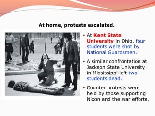 Unit 6 section 2 lesson 4 the wars end and impact-1 | PPT