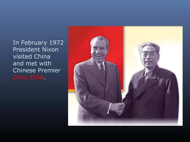 Unit 6 section 2 lesson 5 nixon and the cold war | PPT