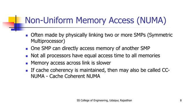 Unit 6 shared memory multiprocessors | PPT