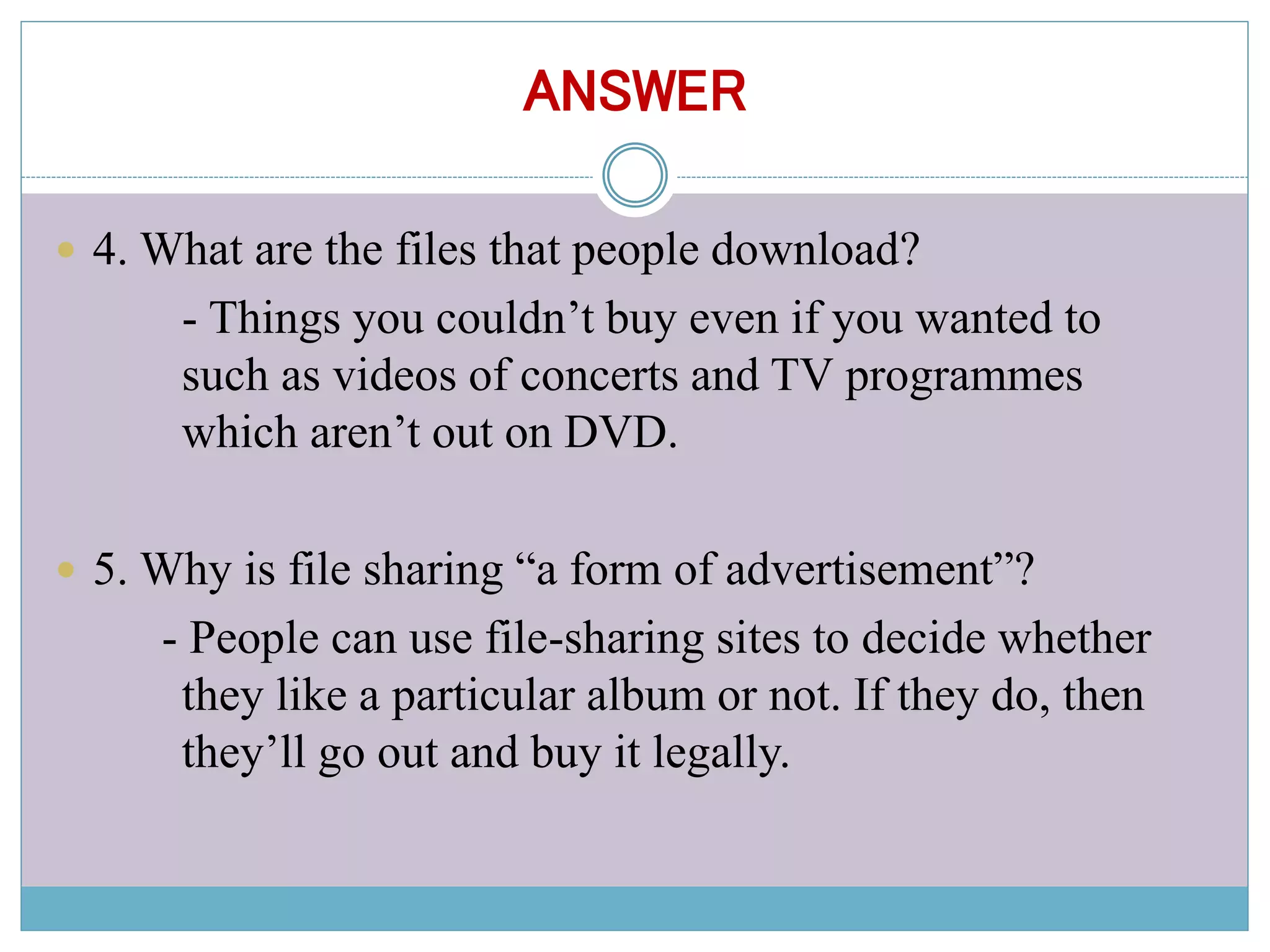 Unit 6 Sharing or Stealing | PPTX