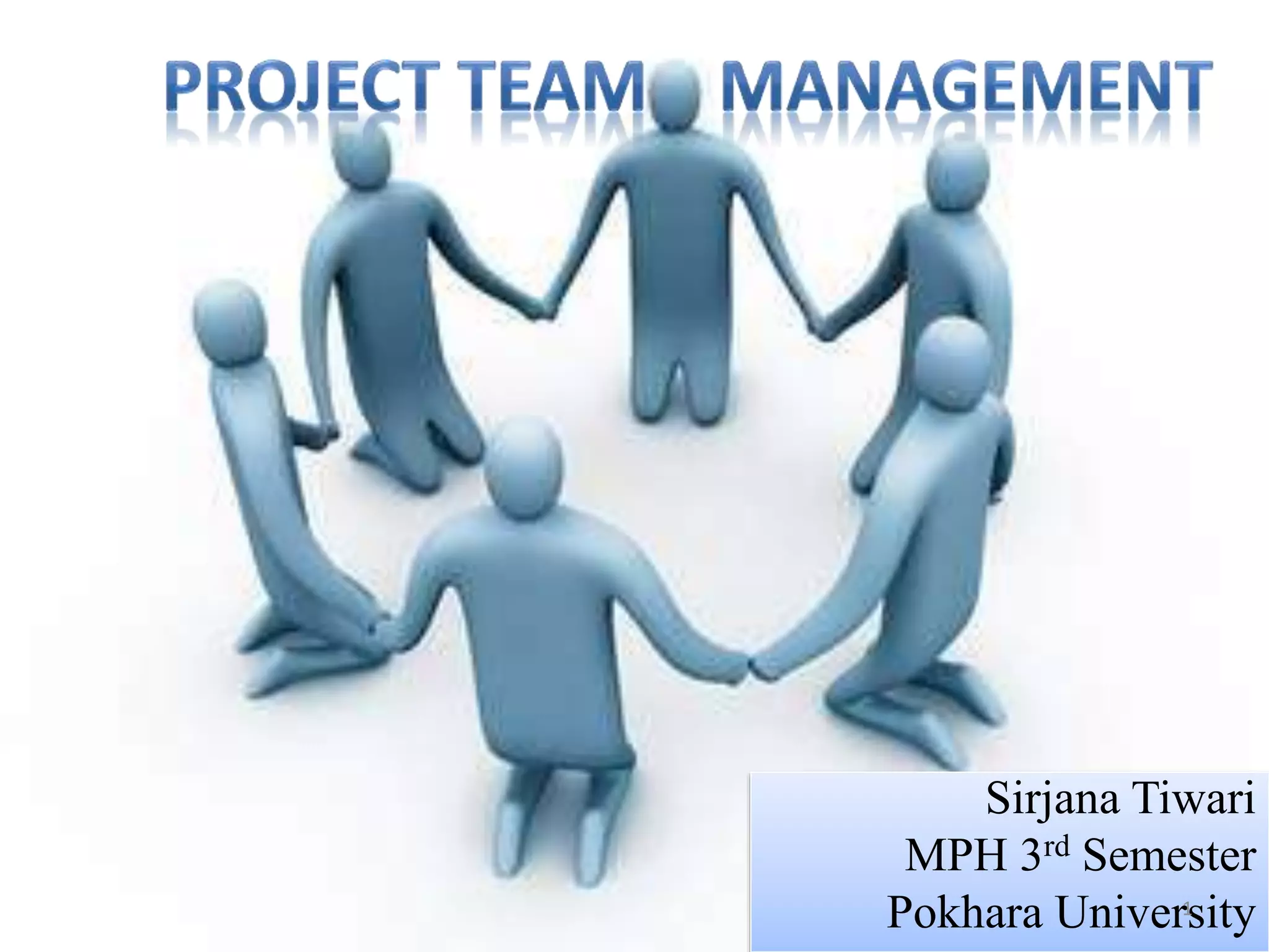 Project team management | PPTX