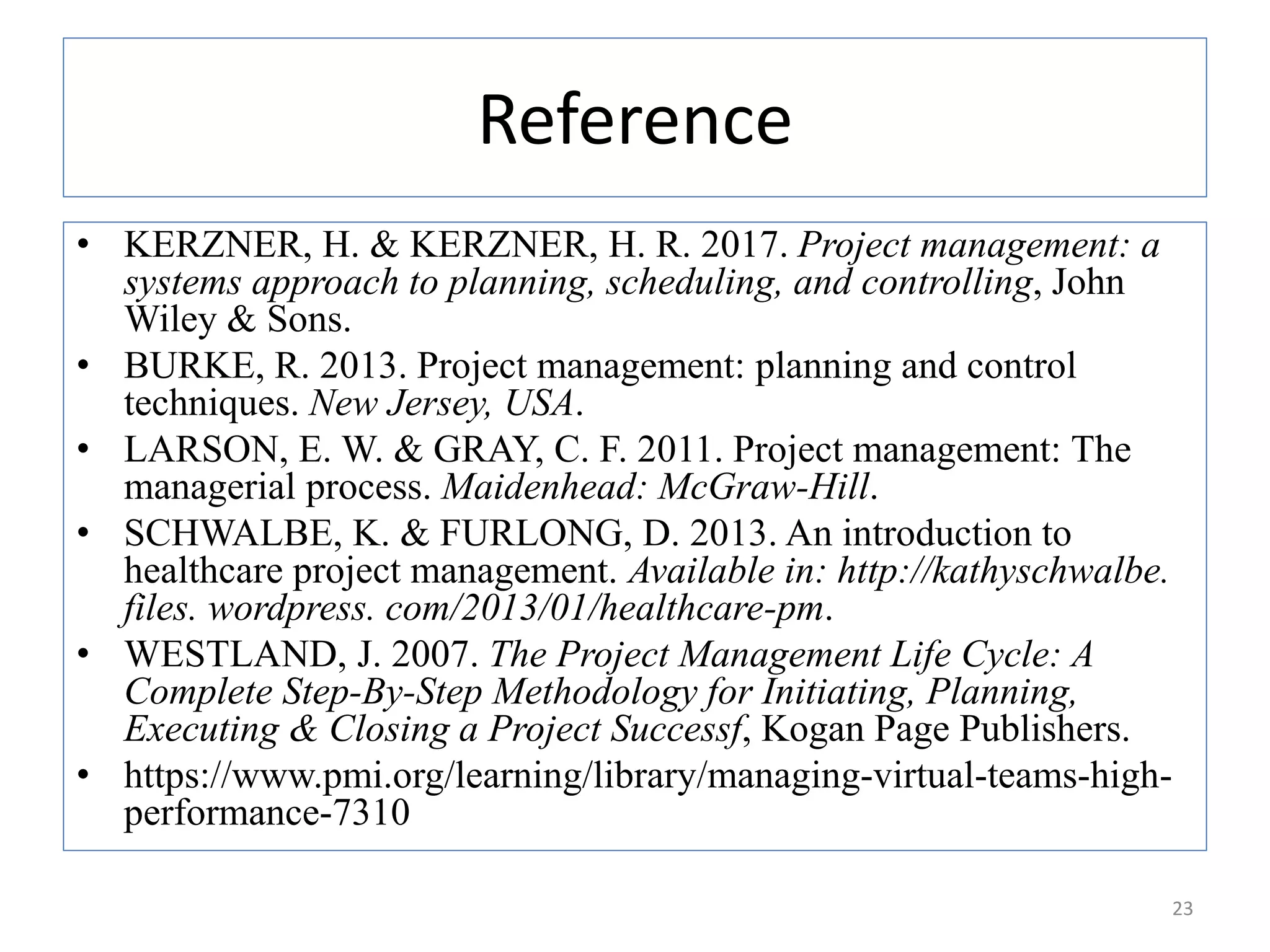 Project team management | PPTX