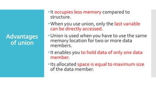 Unit_6StructureandUnionpptx__2023_01_04_16_48_56.pptx | Programming Languages | Computing