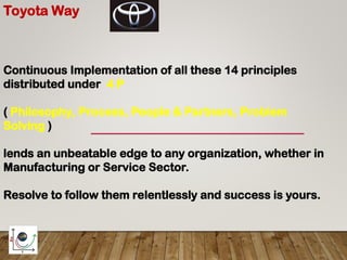The toyota way ppt/Toyota production system. | PPT
