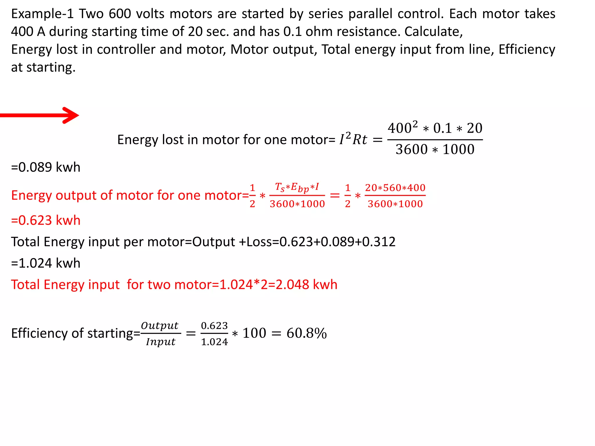 Traction Motors and Control | PPTX