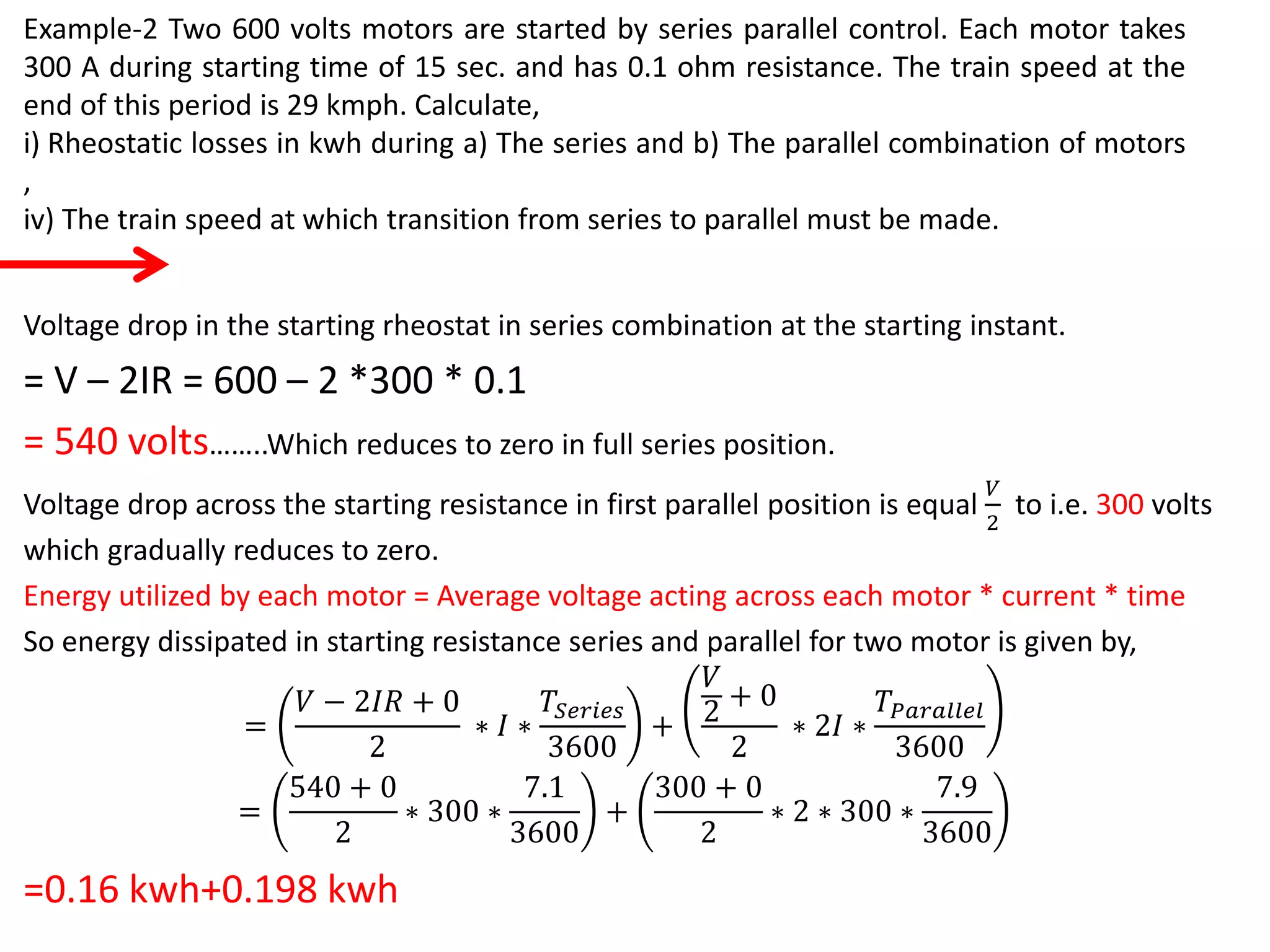 Traction Motors and Control | PPTX