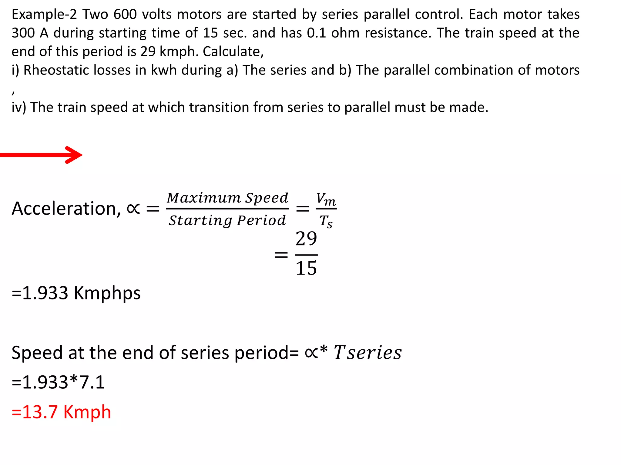 Traction Motors and Control | PPTX