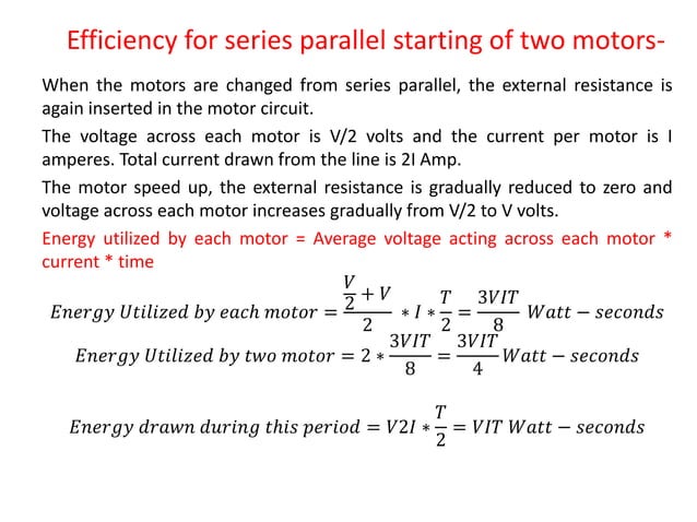 Traction Motors and Control | PPTX | Physics | Science