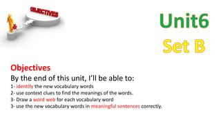 Unit 6 vocabulary for grade 8 american G8.pptx