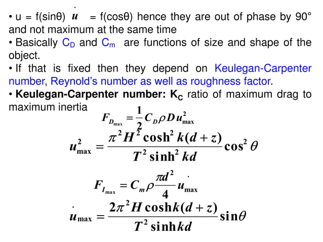 Unit_6_WAVE_FORCE_ON_SMALL_DIAMETER_MEMB.pdf | Physics | Science