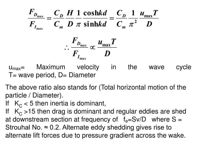 Unit_6_WAVE_FORCE_ON_SMALL_DIAMETER_MEMB.pdf | Physics | Science