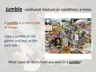 Unit6wk2 part2 vocabulary introduction cricketin timessquare | PPT