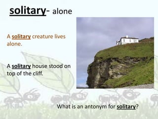 Unit6wk5 vocabulary intro | PPT