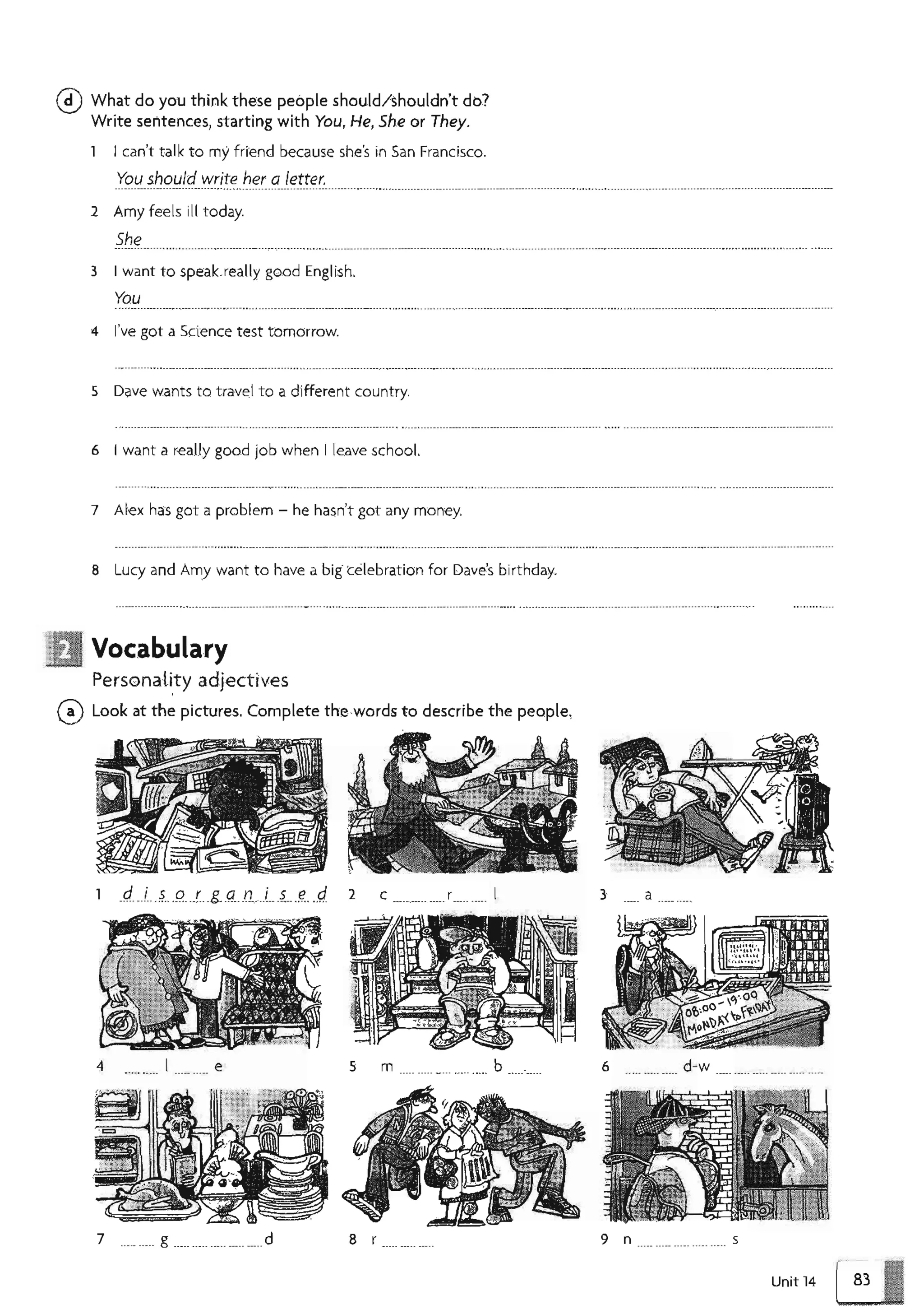 Unit 6 workbook 8vo | PDF