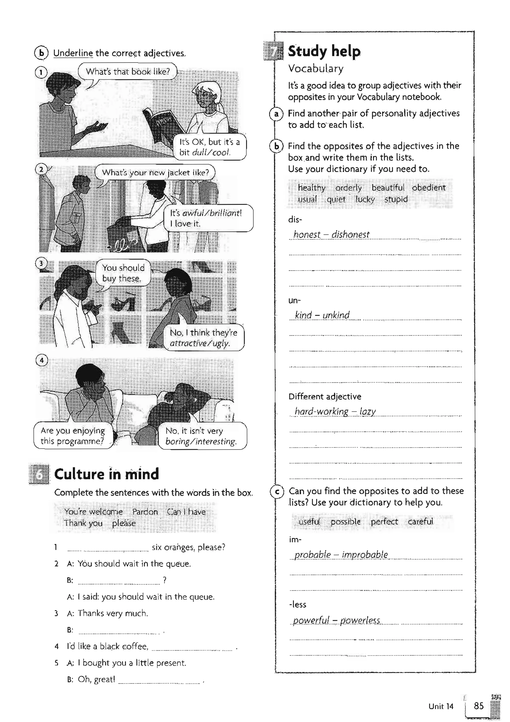 Unit 6 workbook 8vo | PDF