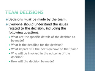 Chapter 25: Team Building | PPTX
