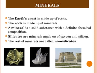 Unit 7. The Earth's crust | PPT