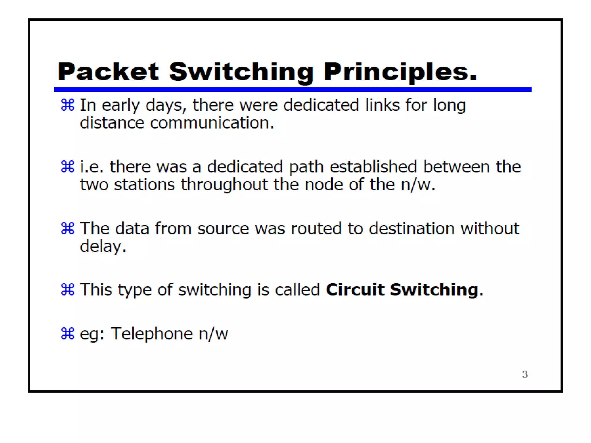 Switching Techniques | PPTX