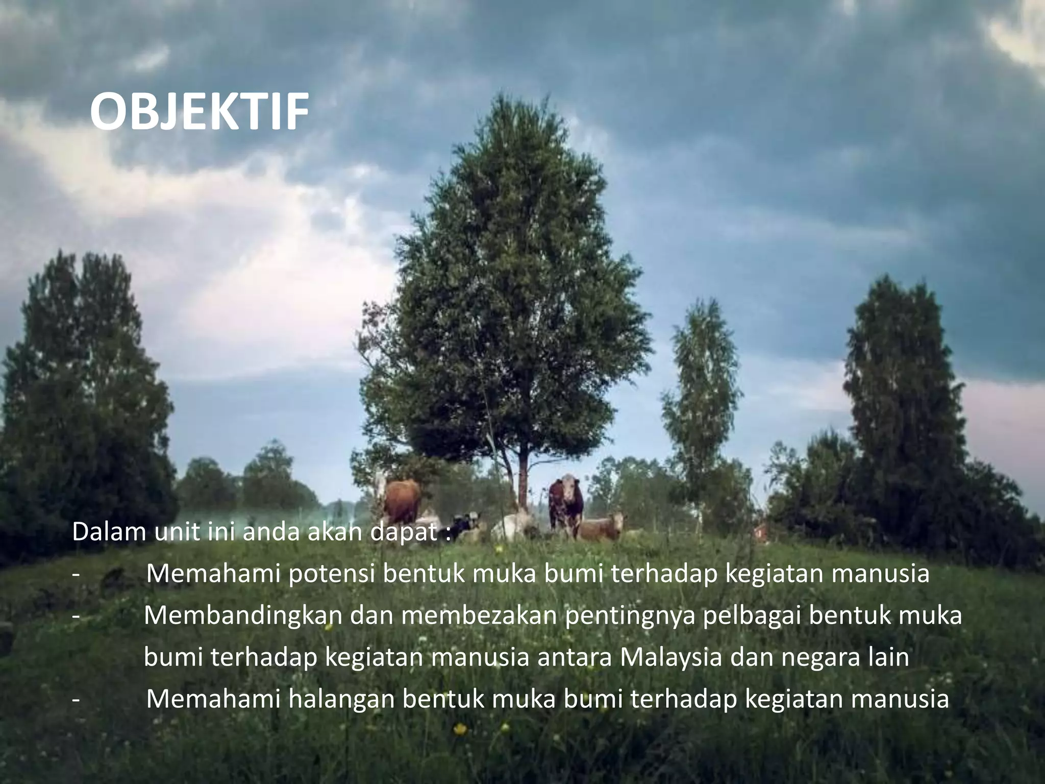 geografi tingkatan 1: potensi dan halangan bentuk muka bumi | PPTX