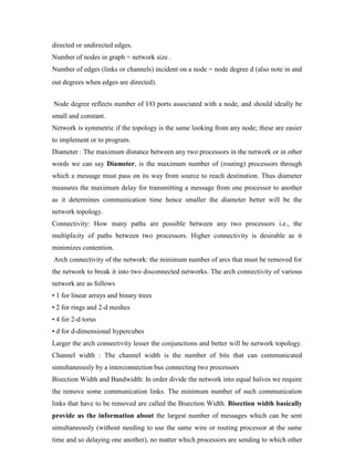 Program and Network Properties | PDF