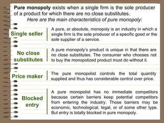 pure monopoly | ODP