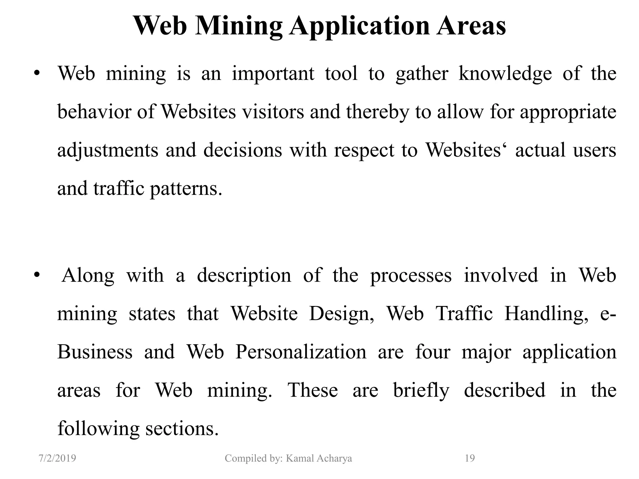 Web Mining | PPT