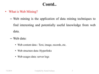 Web Mining | PPT