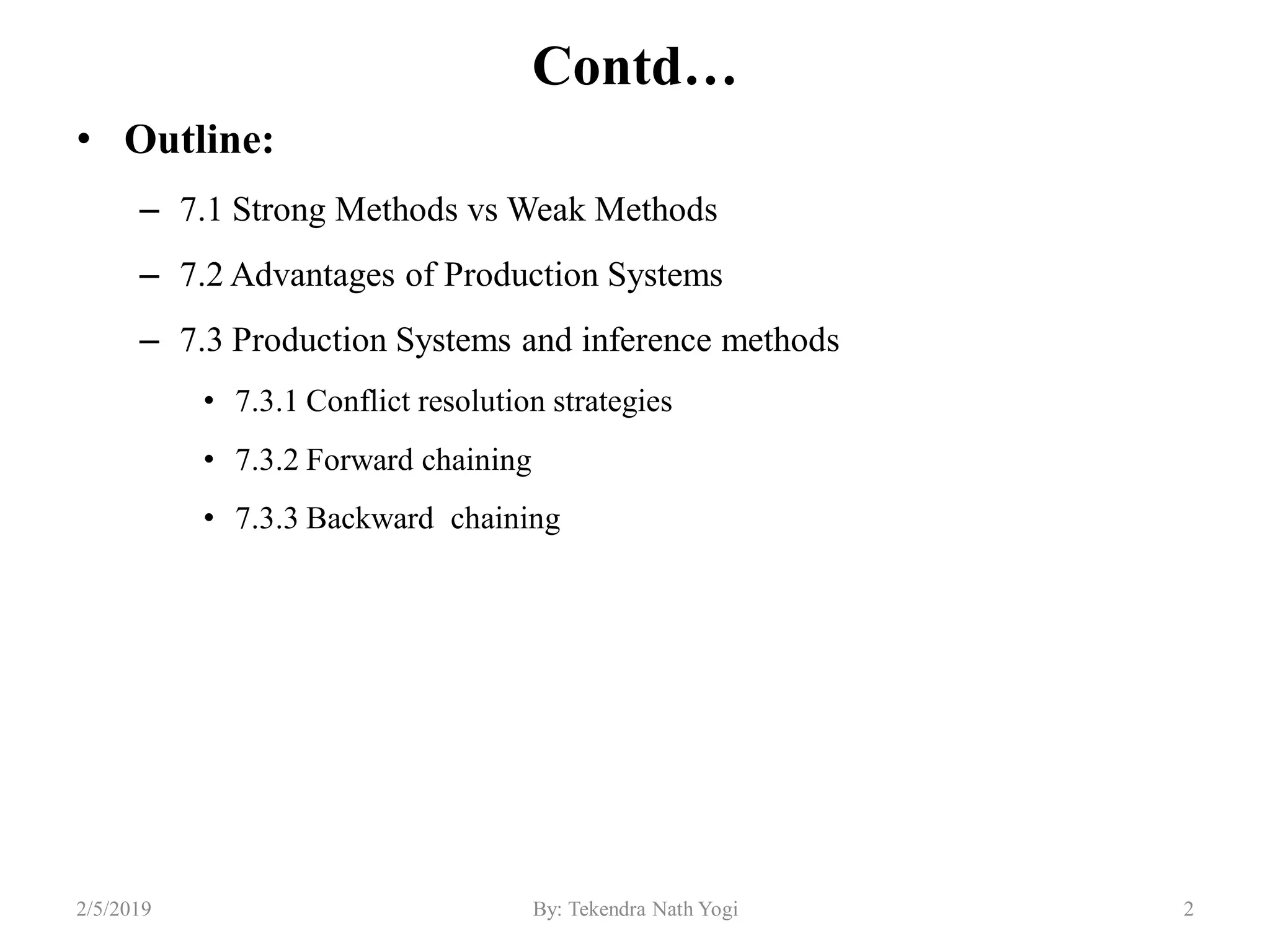 Unit7: Production System | PDF