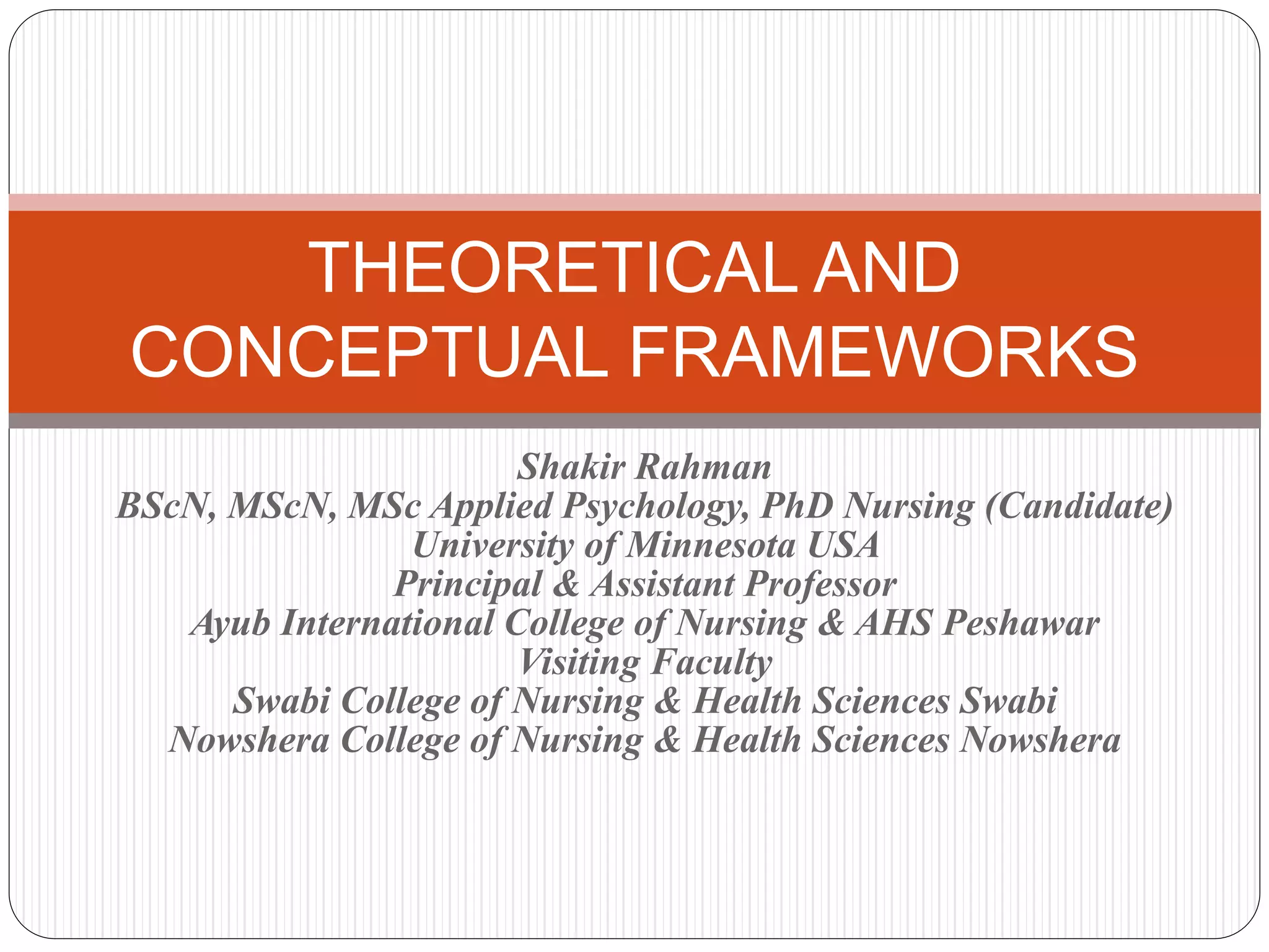 Unit 7. Theoritical & Conceptual Framework.pptx